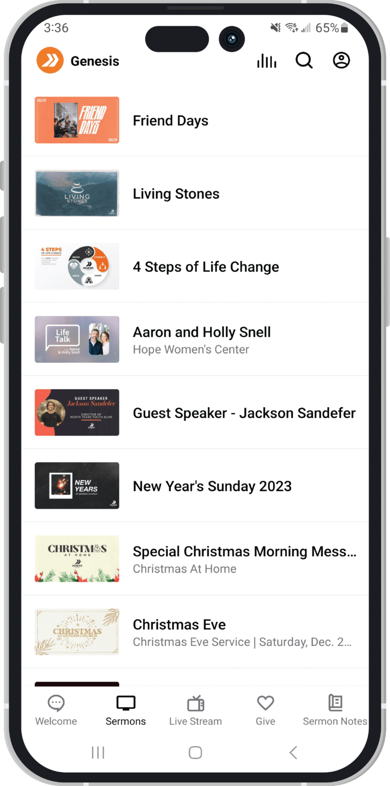 Home | Genesis Church | Genesis People